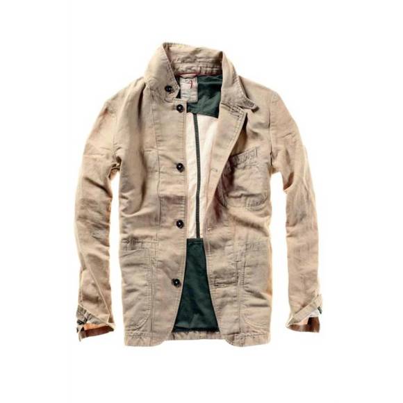 RELWEN | Suits & Blazers | New Relwen Mens Linen Trap Blazer In Khaki ...
